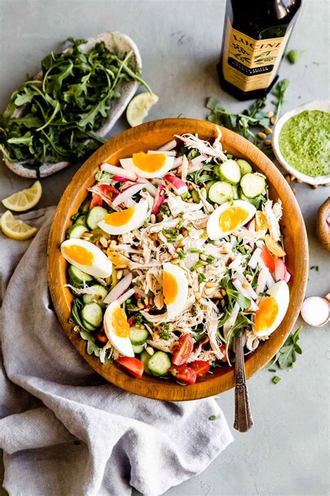 Paleo Pesto Chicken Salad Dairy Free Whole30 The Movement Menu