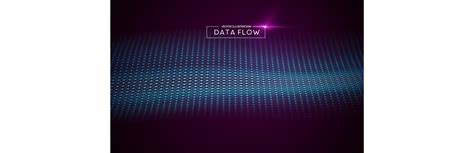 Computer Data Flow Background Eps 10 Big Vector Image