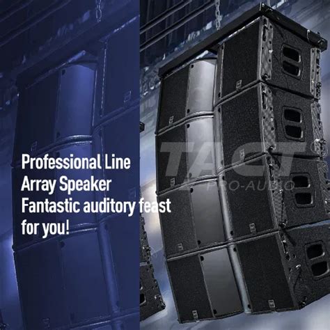 Tact K3l Double 12 Inch Neodymium Driver Line Array Professional