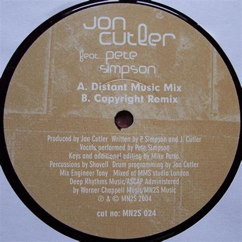 Jon Cutler Runnin 2004 Vinyl Discogs