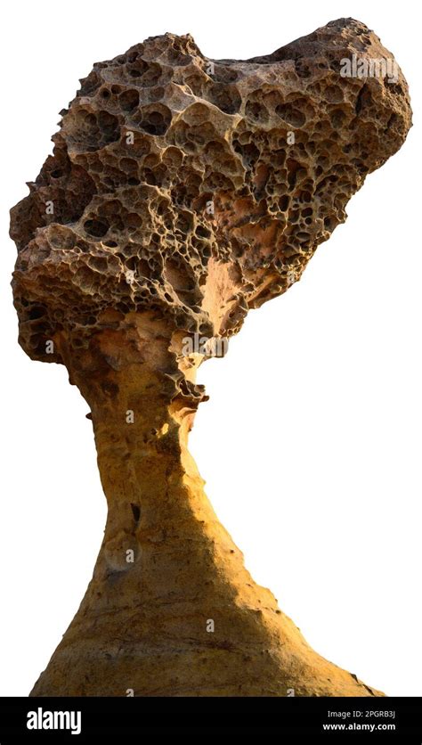 Unique Geological Formation Isolated Iconic Queens Head Yehliu