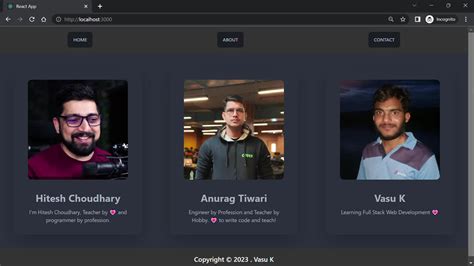 [video] vasu k on linkedin tailwindcss react react ineuron
