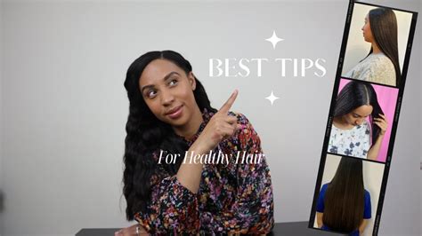 My Best Relaxed Hair Tips For Healthier Longer Hair Youtube