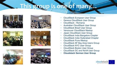 Introduction Cloudstack Community Andre Walter Ppt