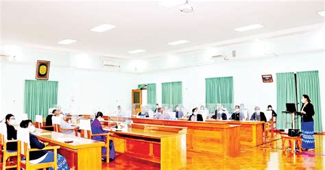 နိုင်ငံတော်ဖွဲ့စည်းပုံအခြေခံဥပဒေဆိုင်ရာခုံရုံး၏ သုတေသနစာတမ်းများဖတ်ပွဲနှင့် ဖွဲ့စည်းပုံအခ