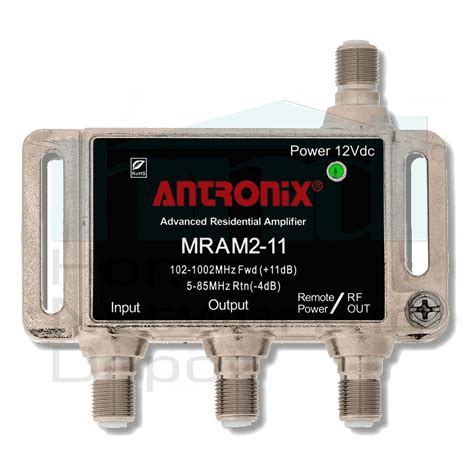 Antronix Mra2 11ac Amplifier Rf Broadband Dual Outputs 11db Forward
