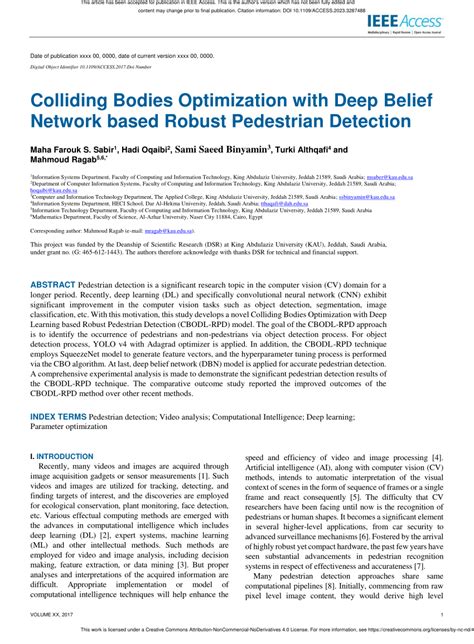 pdf colliding bodies optimization with deep belief network based