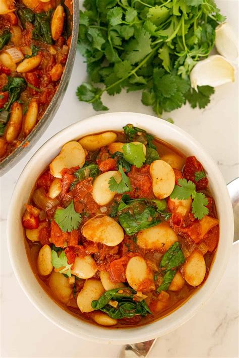 Butter Bean Stew Vegan Blueberry