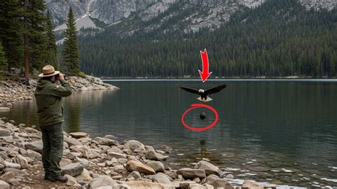 Eagles Odd Behavior Warns Of Danger Below A Dam YouTube