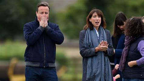 David Cameron Furious Over Lord Ashcrofts Slur On Wife Samantha Mirror Online