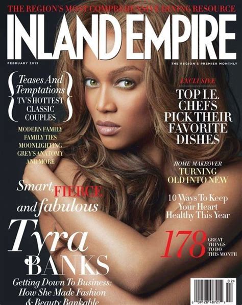 Tyra Banks Inland Empire Magazine Cover United States March Tyra Banks Tyra