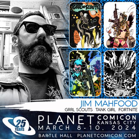 Jim Mahfood Planet Comicon Kansas City
