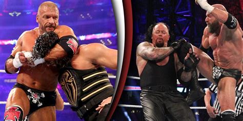 Final Matches Of Triple Hs Wwe Career Ranked