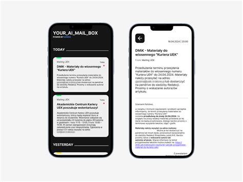 Mail Ai Powered Email App By Szymon Brud On Dribbble