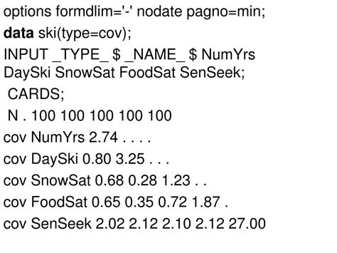 Ppt Sem Analysis Sas Calis Powerpoint Presentation Free Download