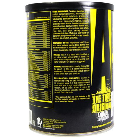 Universal Nutrition, Animal Pak, Training Packs, 30 Packs - iHerb