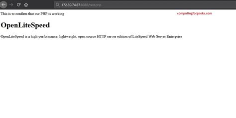 C I T Openlitespeed Tr N Ubuntu Install Openlitespeed Ubuntu