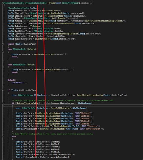 creating a new gbuffer in unreal5 风中追风