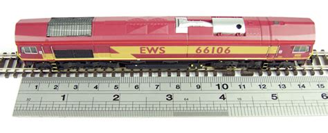 Dapol Nd065b Class 66 Diesel 66106 Dummy In Ews Livery Without Motor Or