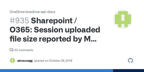 Sharepoint O365 Session Uploaded File Size Reported By Ms Graph Does