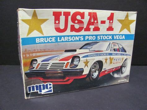 Mpc Usa 1 Bruce Larson 1974 Pro Stock Vega N Mint Unbuilt 1 25 Scale