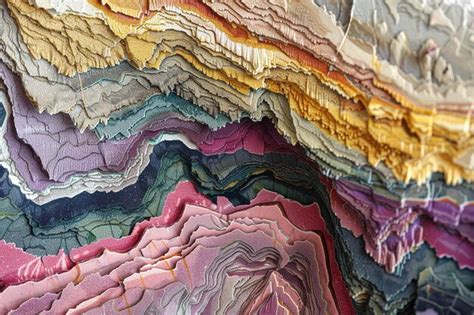 Mapping Geological Formations Ar Generative Ai Premium Ai Generated Image