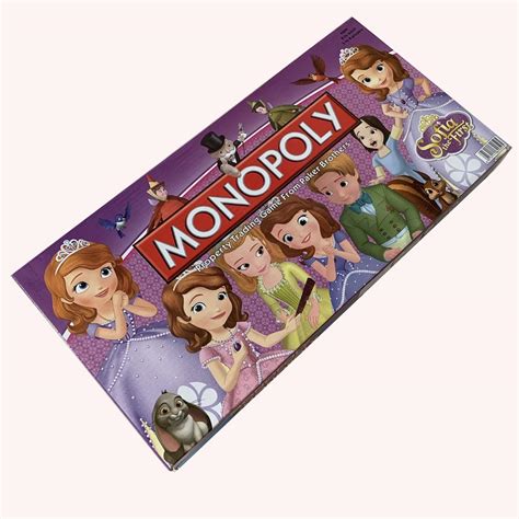 Monopoly Board Game Sofia The First Edition Hobbies And Toys Toys