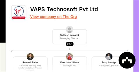 Vaps Technosoft Pvt Ltd Org Chart Teams Culture And Jobs The Org