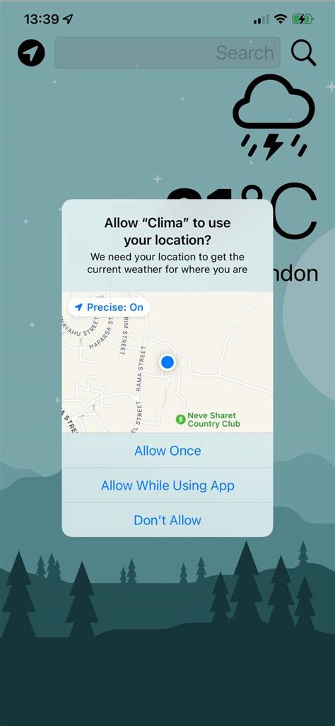 Github Nastiagusev Clima Ios App For Getting The Weather By City And Current Location