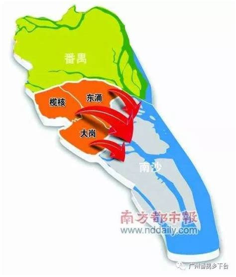 南沙区东涌镇地图 行业 广州市 第4页 大山谷图库