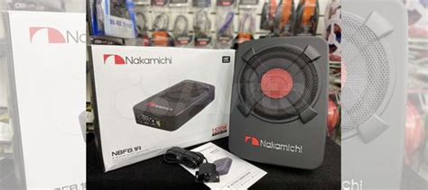 Сабвуфер под сиденье nakamichi NBF 8.1A купить в Москве | Авито
