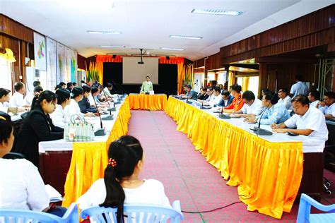 သံတွဲခရိုင်သဘာဝဘေးအန္တရာယ်စီမံခန့်ခွဲမှုအဖွဲ့လုပ်ငန်းညှိနှိုင်းအစည
