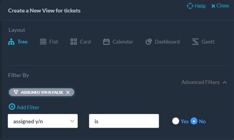 Unassigned Tickets OneDesk