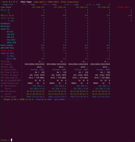 Dpdk Pktgen Ubuntu 安装与使用 哦哦的真实生活