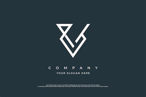 Premium Vector Initial Letter Vg Logo Or Gv Logo Design Vector