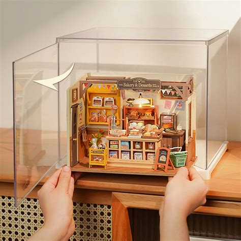 Robotime Rolife DF03L Miniature House Display Box