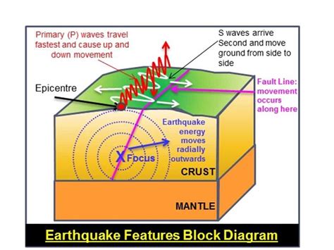 Understanding An Earthquake Labeled Diagram