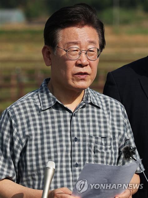 간호법 거부권 행사 관련 입장 밝히는 이재명 대표 연합뉴스