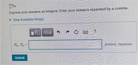 Solved 1123NaExpress Your Answers As Integers Enter Your Chegg