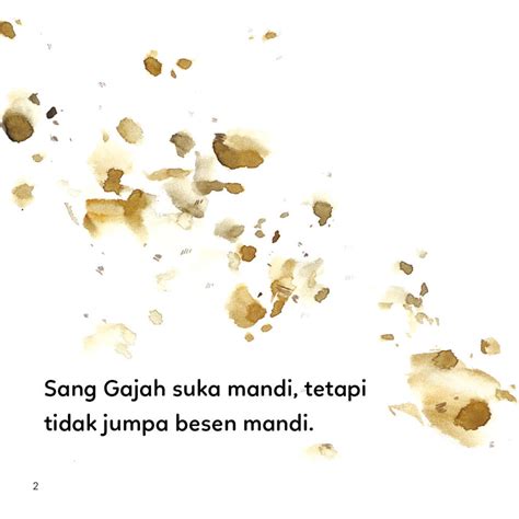 Malay Besen Mandi Sang Gajah（paperback平装版）小宝宝启蒙绘本01 红蜻蜓网店