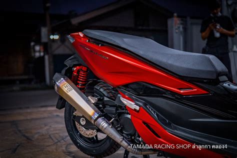 Forza 350 สีแดงด้าน 2022 1km จากศูนย์ พร้อม ทรงซิ่ง กลับบ้าน หล่อๆเลย