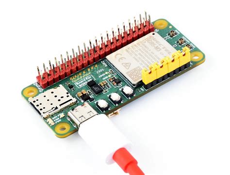 Плата Quectel Bg95 M3 Zero на базе сотового Iot модуля совместимая с Raspberry Pi Zero Hat