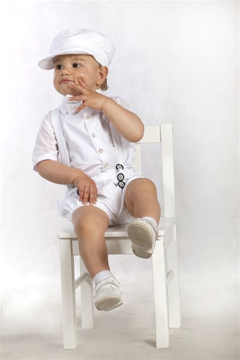 Костюм за кръщене за момче от четири части