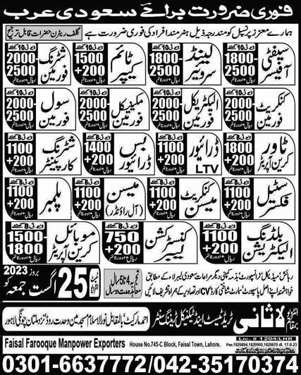 Finishing Foreman And Civil Foreman Jobs 2023 In Saudi Arabia 2025 Job