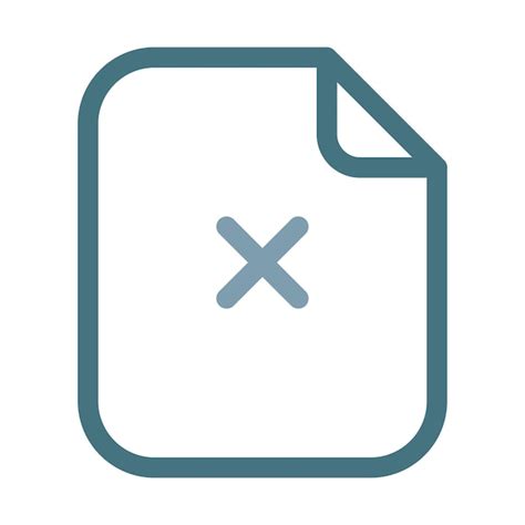 Premium Vector Delete Paper Flat Illustration