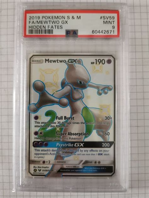 Psa Mewtwo Gx Graded Card Pokemon Gebraucht In Lengnau Ag Für Chf 50