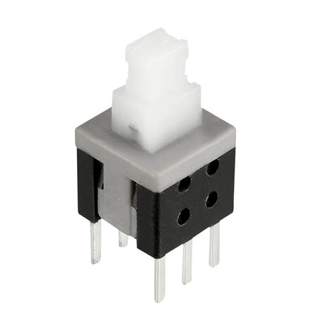 Push Button 6 Pins Self Locking 5 8x5 8mm Makers Electronics