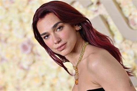 Dua Lipa Paired Her Double Breasted Blazer With No Pants