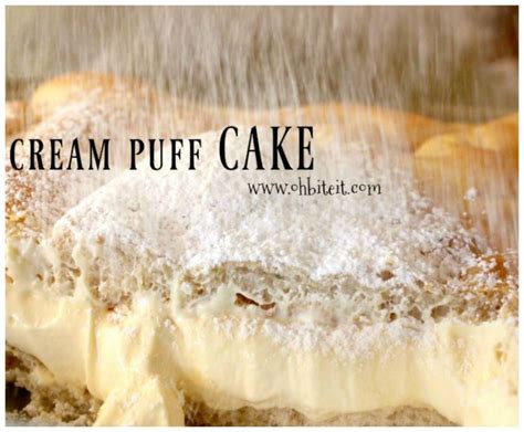 ﻿cream Puff Cake