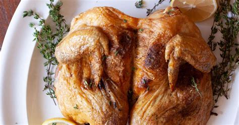 Chicken Spatchcocked Recipe — Samsung Food